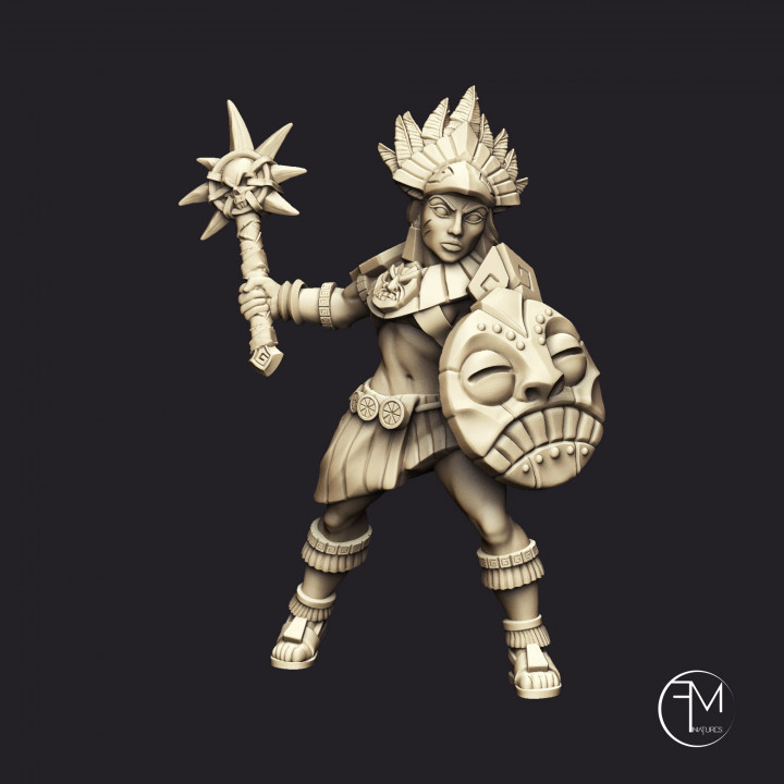 3D Printable Incas Warriors - 3 Units (AMAZONS! Kickstarter) by ...