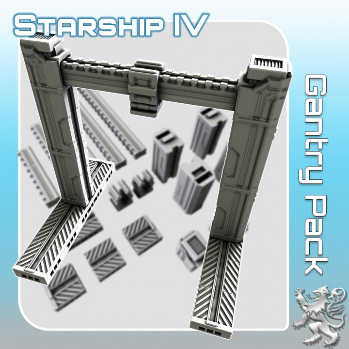 3D Printable Gantry Pack by 2nd Dynasty