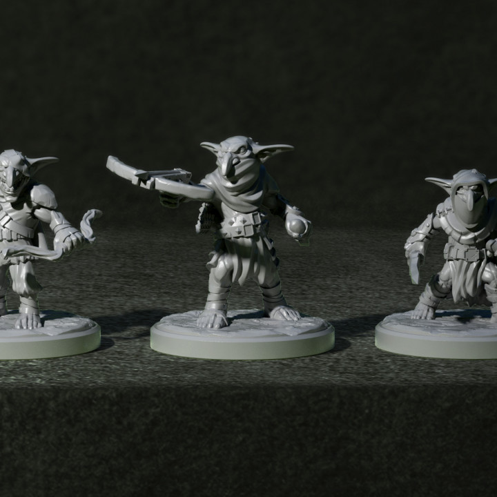 3D Printable Goblin Archer by Clay Cyanide Miniatures