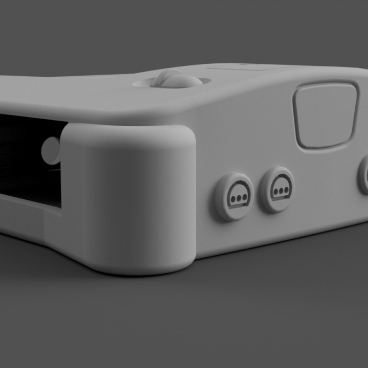 3D Printable N64 Retro Raspberry Pi Case by Kyle Mendez