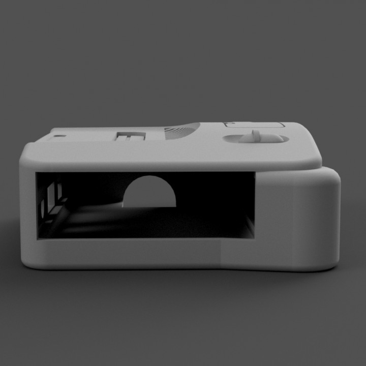 3D Printable N64 Retro Raspberry Pi Case by Kyle Mendez