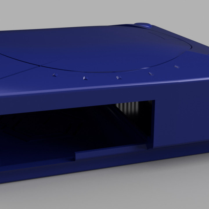3D Printable Dreamcast Retro Raspberry Pi Case by Kyle Mendez