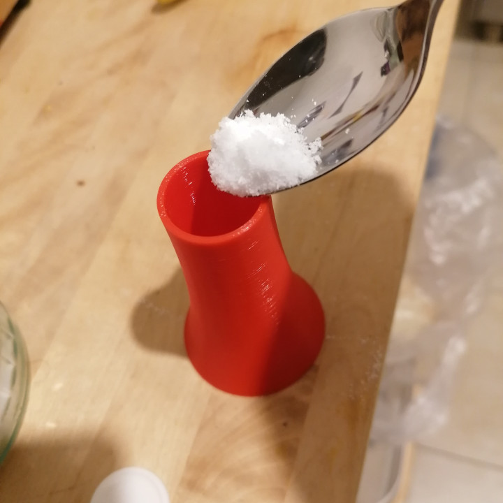 3D Printable Salt shaker by Ori Kaufman