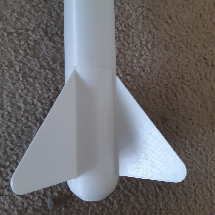 3D Printable Modular Rocket by Nikolaos M