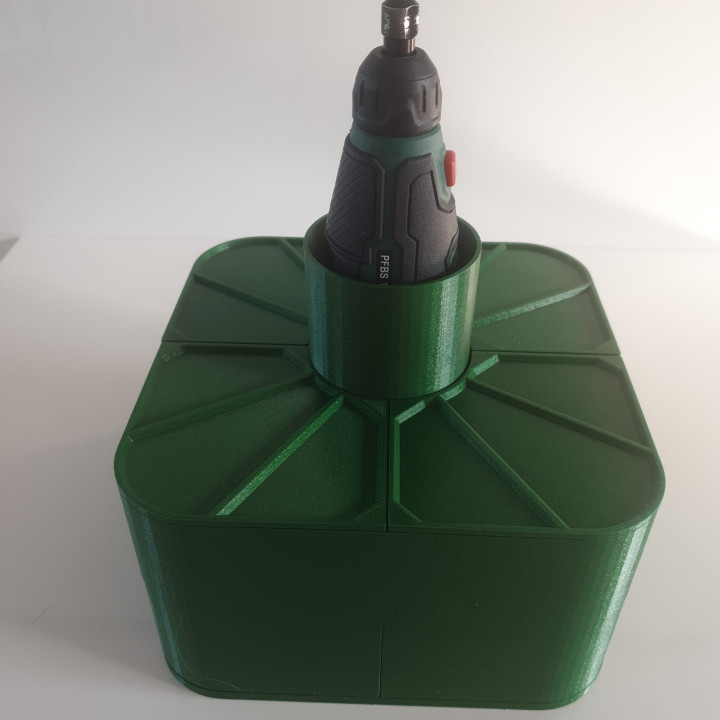 3D Printable Dremel like Parkside tool box by Khisanth