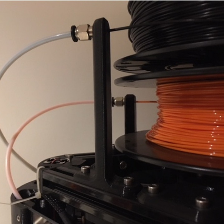 3D Printable Heavy Duty Spool Holder For Kossel/Delta Printers by ...