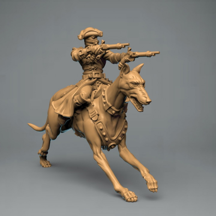 3D Printable Hunter 2 mounted by Herospawnspot