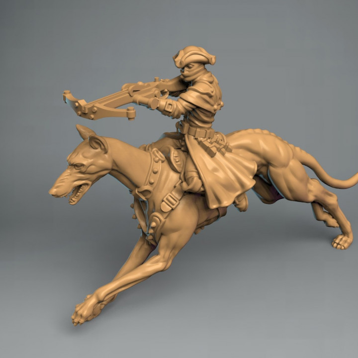 3D Printable Hunter 2 mounted by Herospawnspot