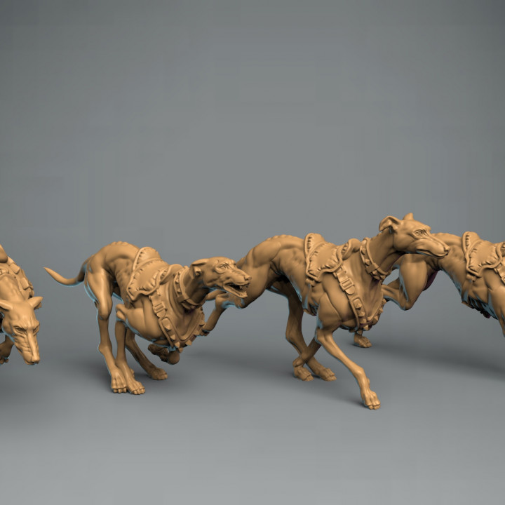 3D Printable Dog mount group by Herospawnspot