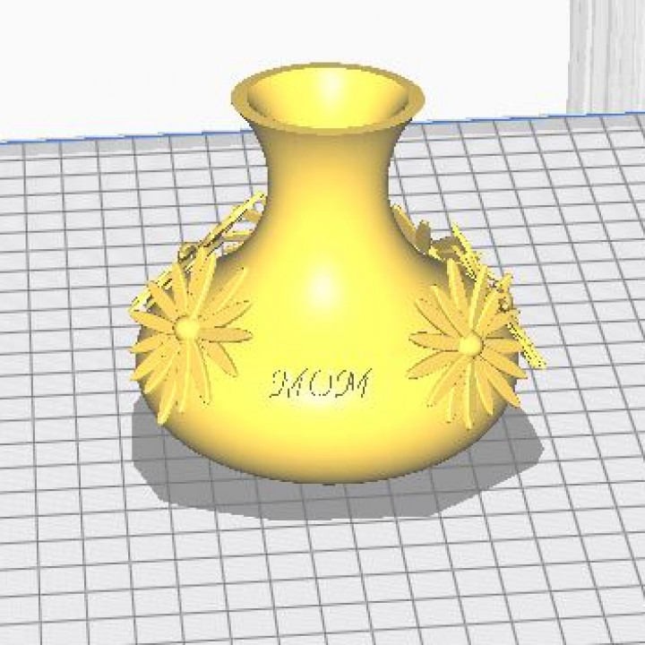 3D Printable Mothers day vase by Carl Matteson