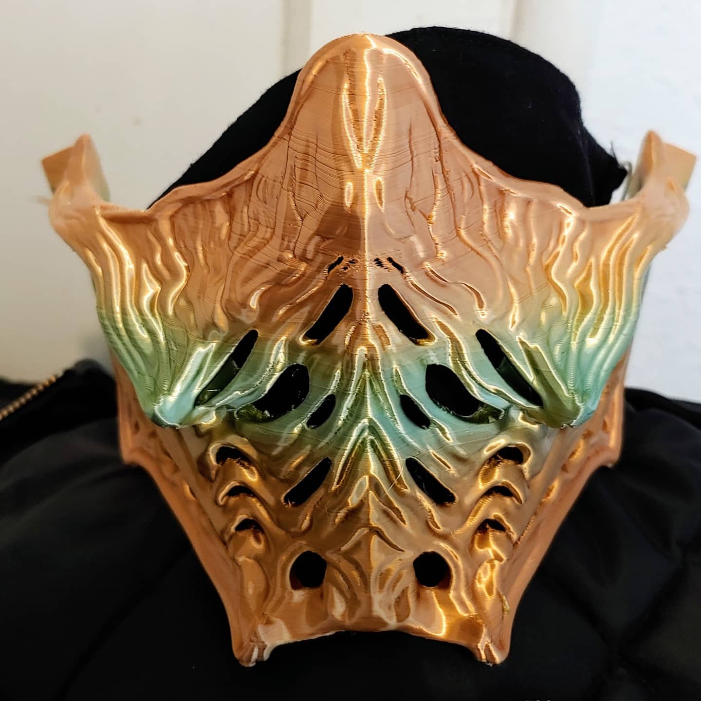 3D Printable Ninja mask, MK - inspired by Todor Kolev