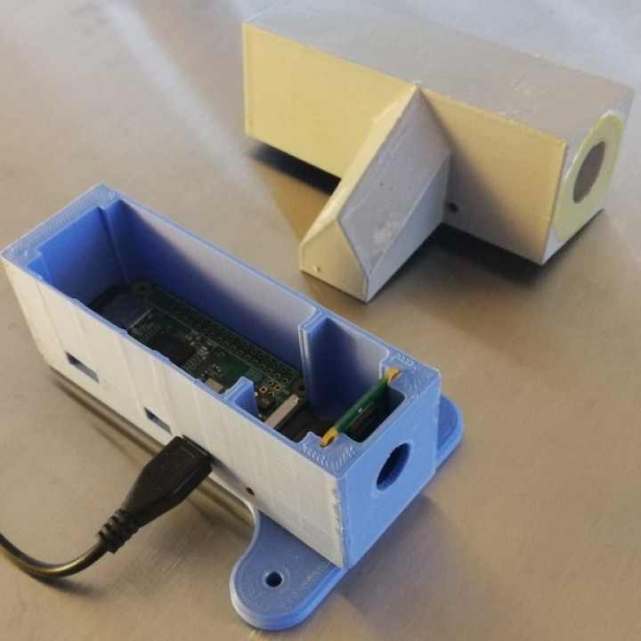 3D Printable raspberry pi outdoor webcam by Roger