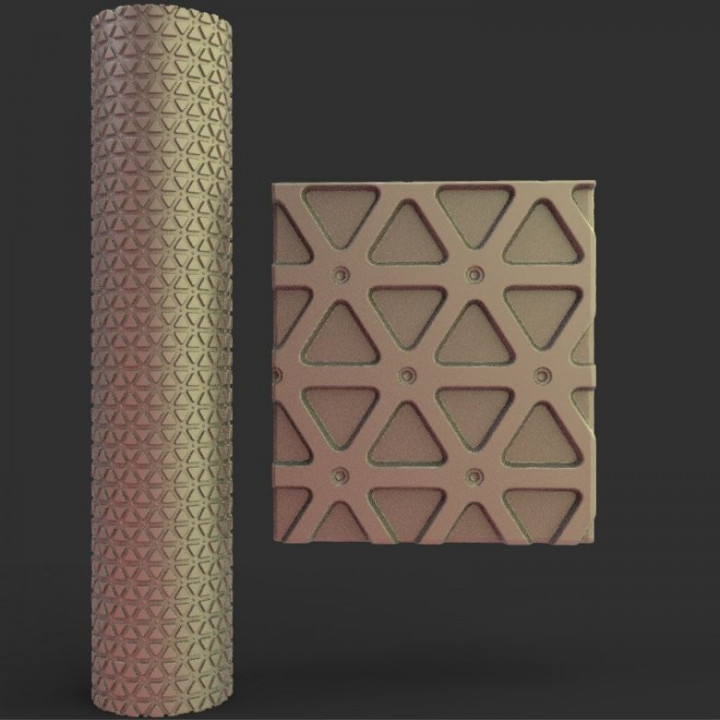 3D Printable Textured Rolling pins COMPLETE COLLECTION. 39 models by ...