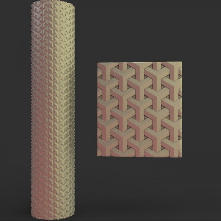 3D Printable Textured Rolling pins COMPLETE COLLECTION. 39 models by ...