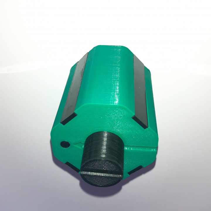 3D Printable Dowel Lock Puzzle by Mark Ingle