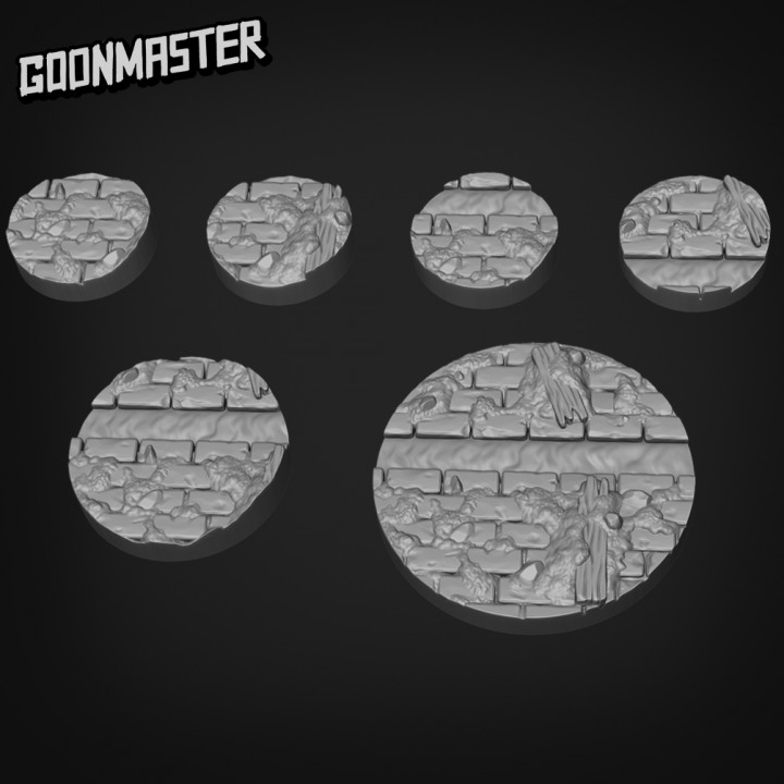 Download Sewer Bases - 25mm 35mm and 50mm Da Goon Master