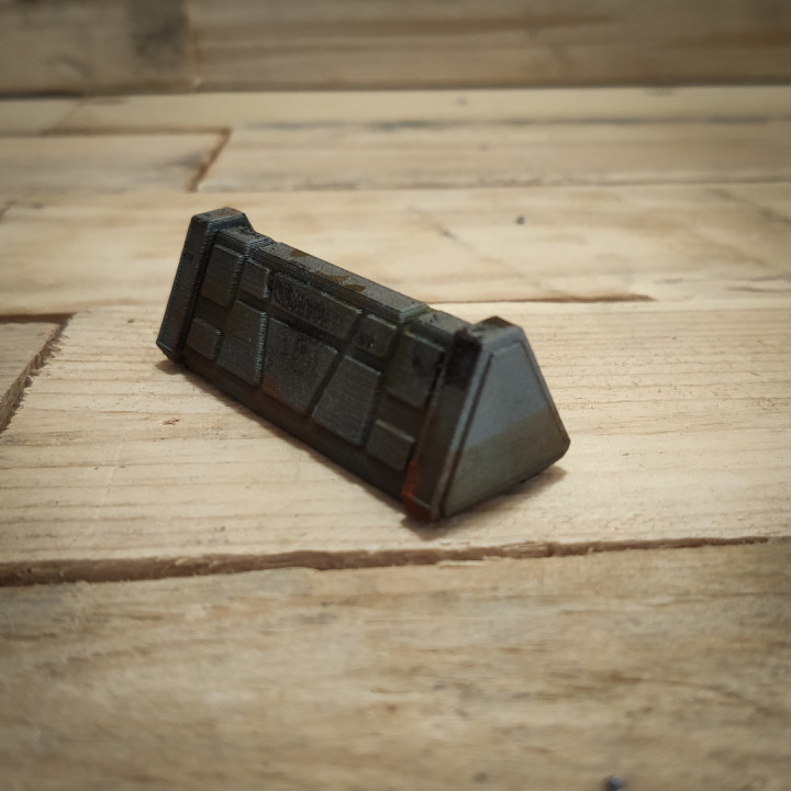 3D Printable TABLE TOP BARRIER by Fr3D @ The3DPrinting