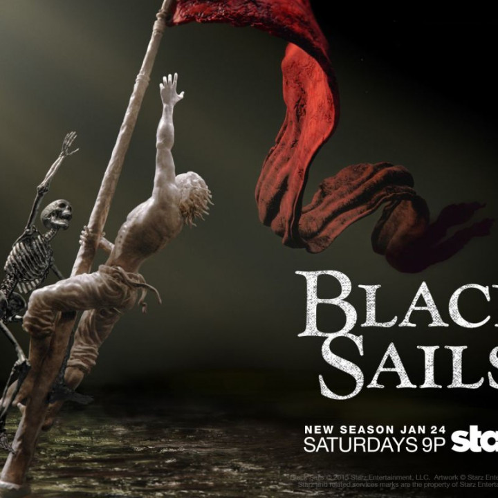 3D Printable Black Sails intro sculpture by Andy Porta