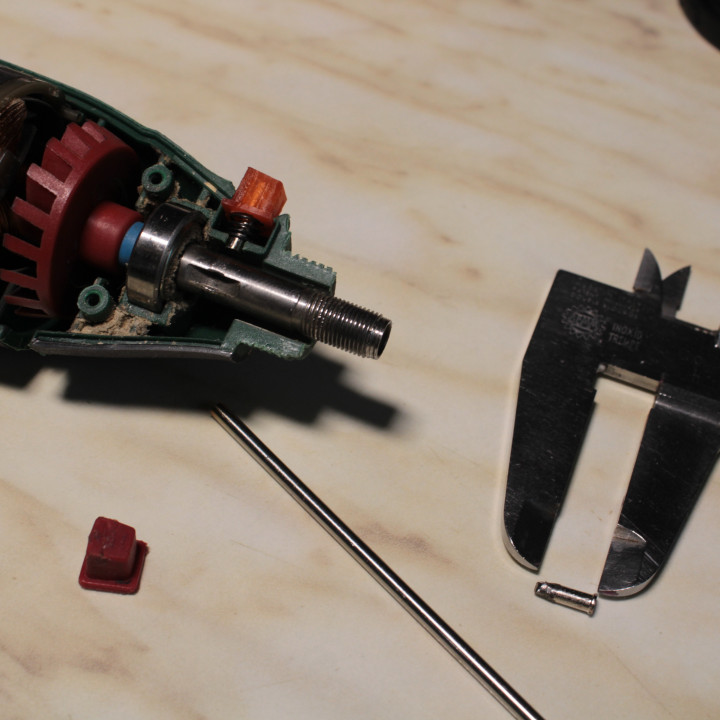 3D Printable Spindle Lock parkside grinder pen by Diego