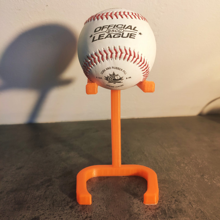 3D Printable BaseBall stand by Tanguy