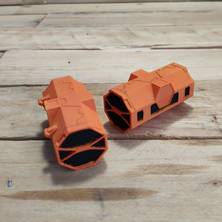3D Printable SCIFI CRYSTAL CONTAINER by Fr3D @ The3DPrinting