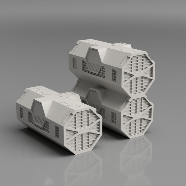 3D Printable SCIFI CRYSTAL CONTAINER by Fr3D @ The3DPrinting