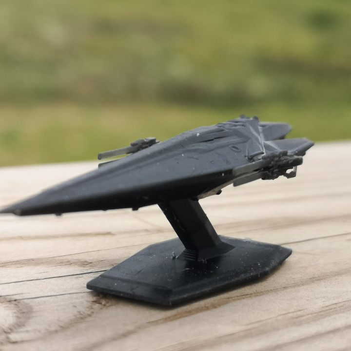 3D Printable Space Fighter by Long