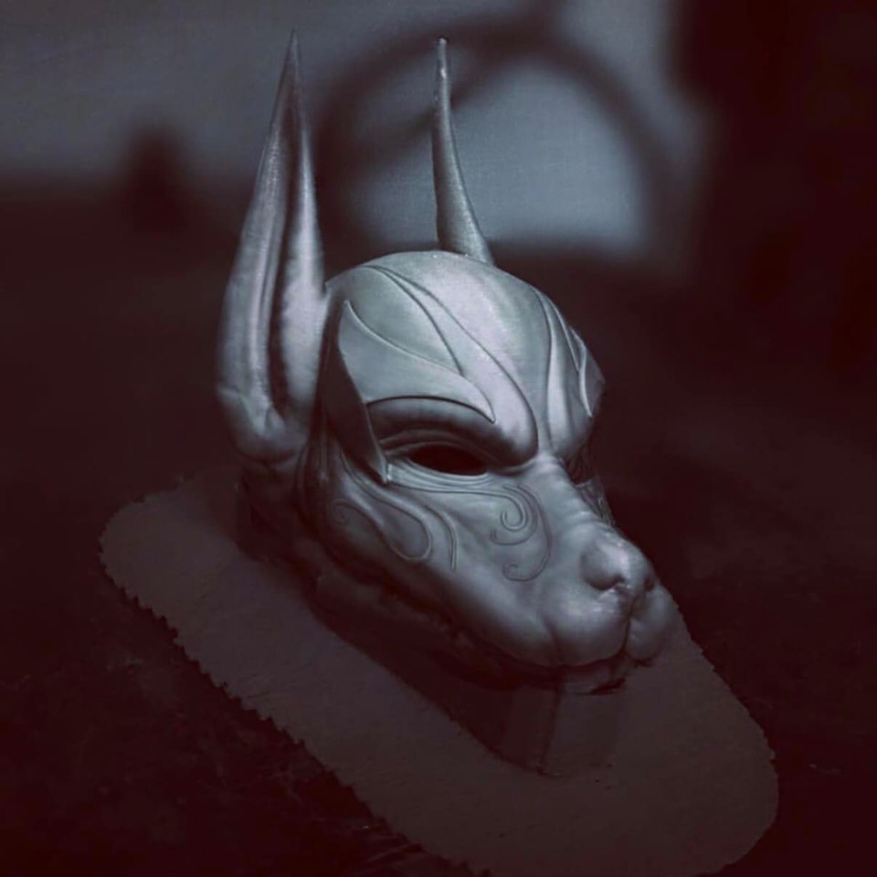 3D Printable Anubis Helmet For Cosplay 3D print model by 3DpropsDesigns