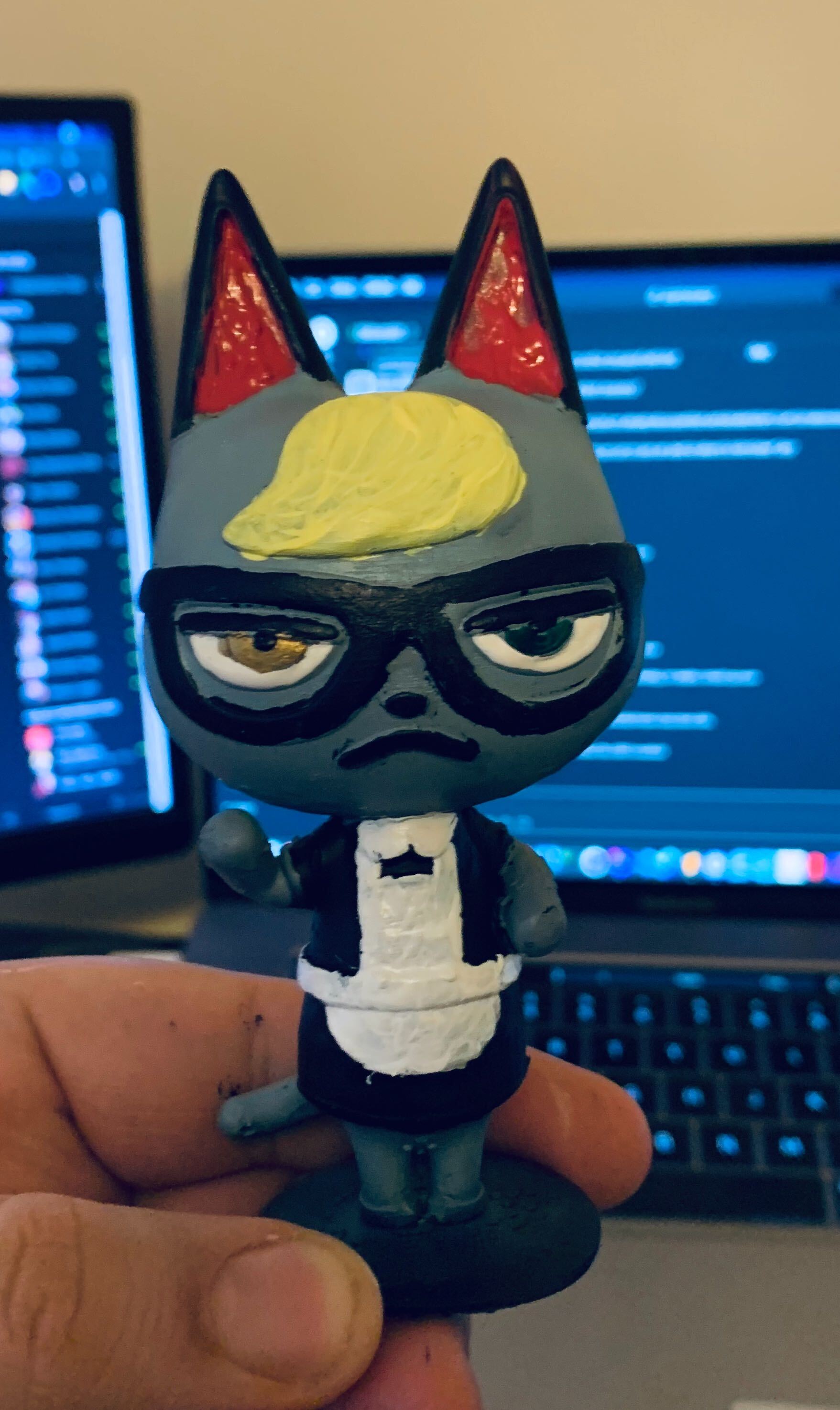 3D Printable Raymond from Animal Crossing (Maid Outfit) by Troy Slatton