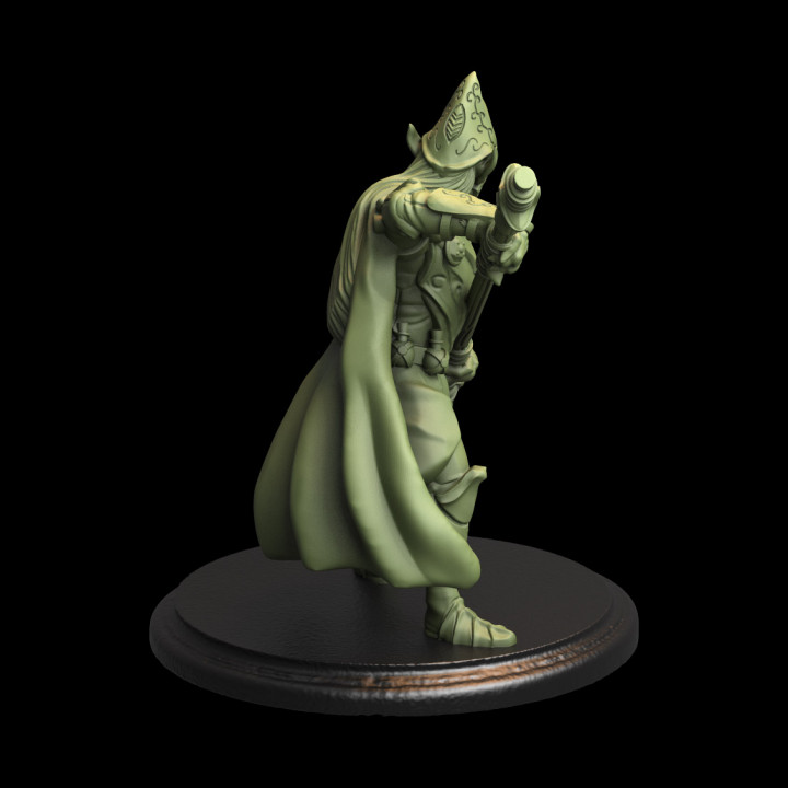 3D Printable Elven Spearman/Glaive by TytanTroll Miniatures