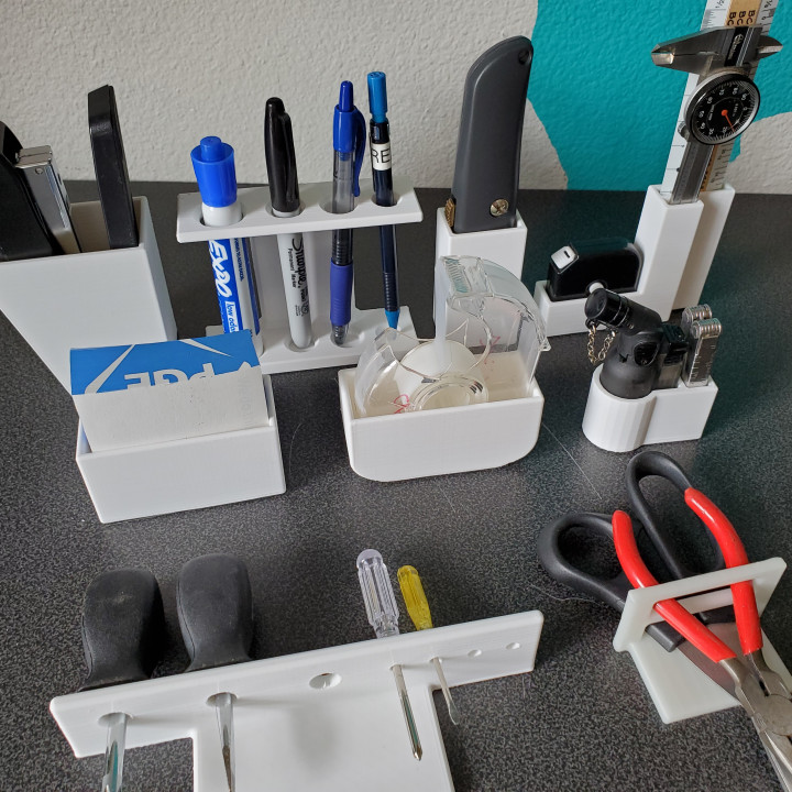 3D Printable Tool holder set by Brent Olsen