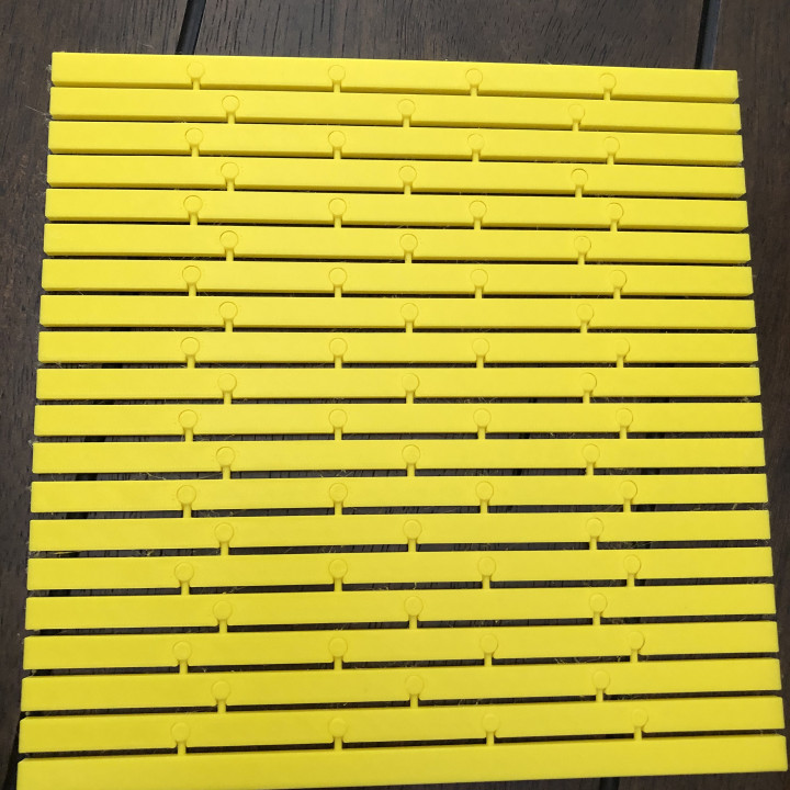 3D Printable Sushi Mat Mulligan by Jonathan Tobe