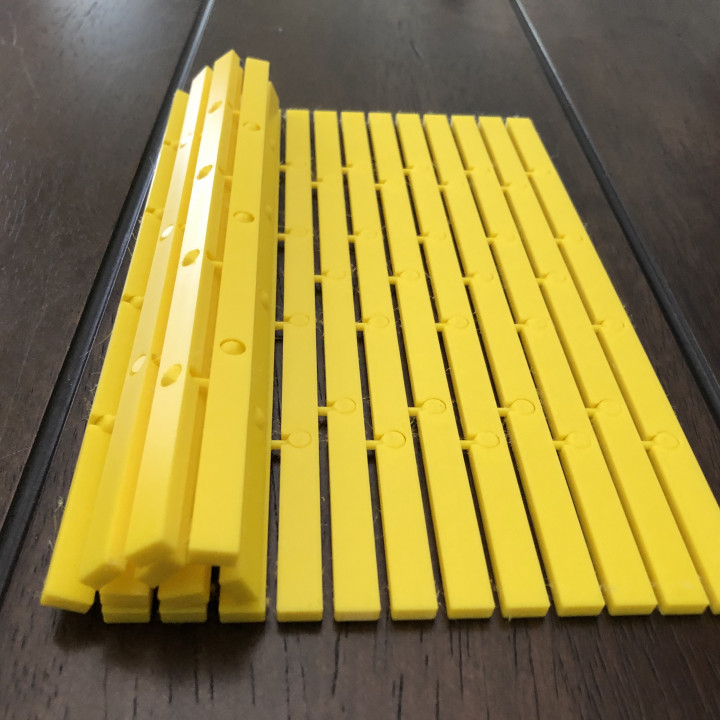 3D Printable Sushi Mat Mulligan by Jonathan Tobe