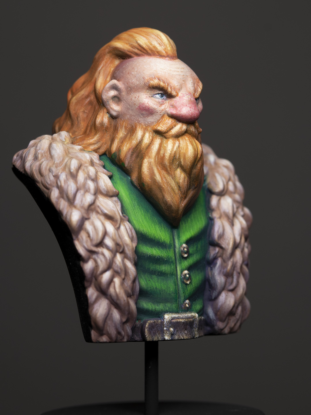 3D Printable Adventurer Dwarf bust by Leonardo Escovar