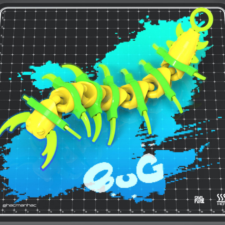 3D Printable Bug by Dmitry Kulikov