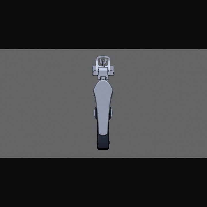 3D Printable Sage ordnance Deuce GUN - 3D print model by 3DpropsDesigns