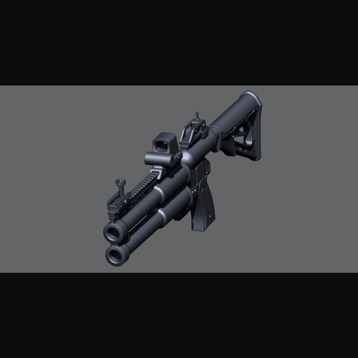 3D Printable Sage ordnance Deuce GUN - 3D print model by 3DpropsDesigns