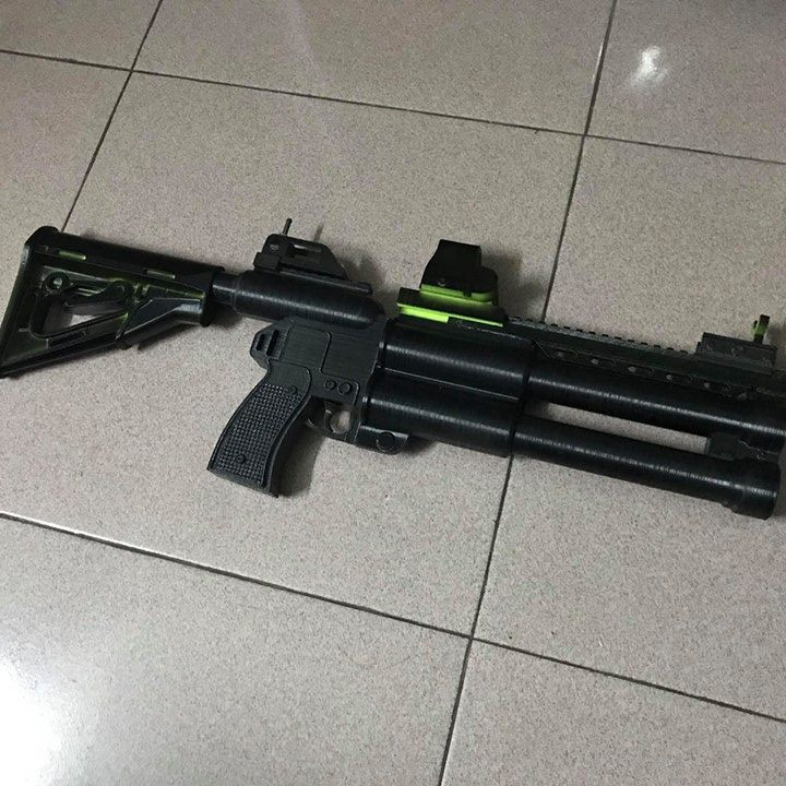 3D Printable Sage ordnance Deuce GUN - 3D print model by 3DpropsDesigns