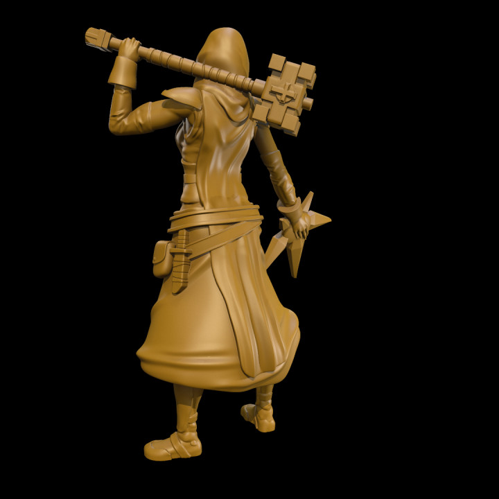 3D Printable Cleric by Jeremy Smith