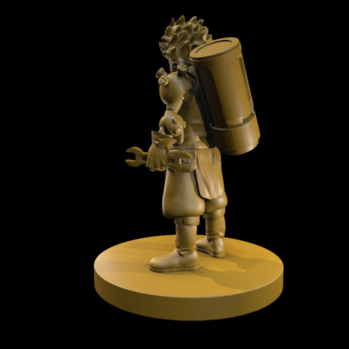3D Printable Gnome Artificer by Jeremy Smith