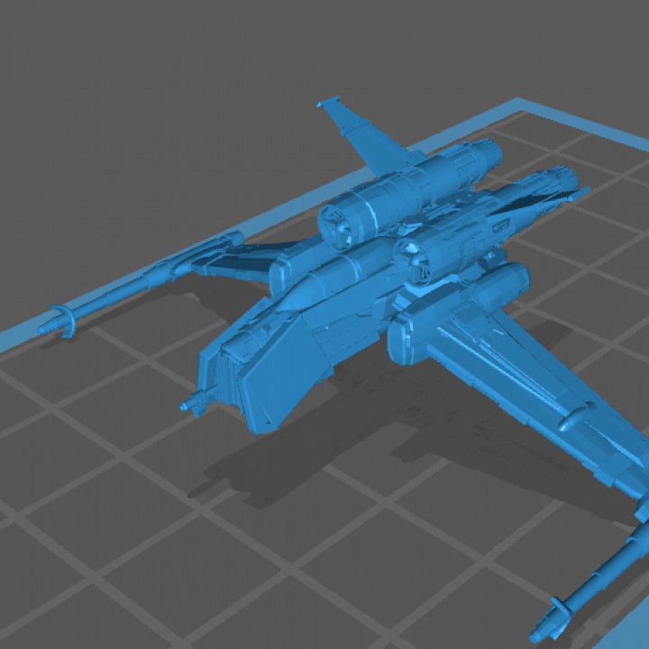 3D Printable Light Gunship by Halicide