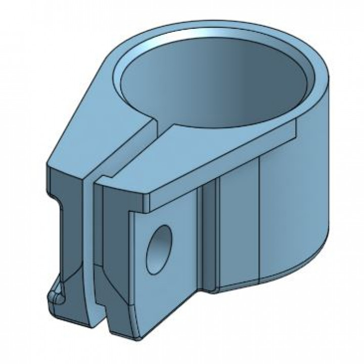 3D Printable Pearl Snare Stand Bushing by Mitch Yurkovich