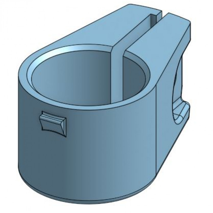 3D Printable Pearl Snare Stand Bushing by Mitch Yurkovich