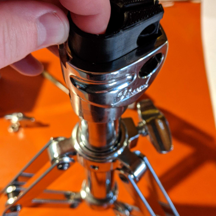 3D Printable Pearl Snare Stand Bushing by Mitch Yurkovich