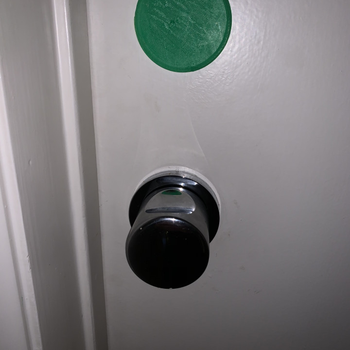 3D Printable Door Lock by Zach Hay