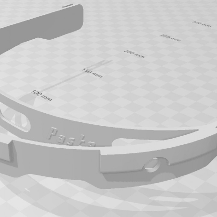 3D Printable Custom Protective Faceshield by Arief Santoso Setiawan