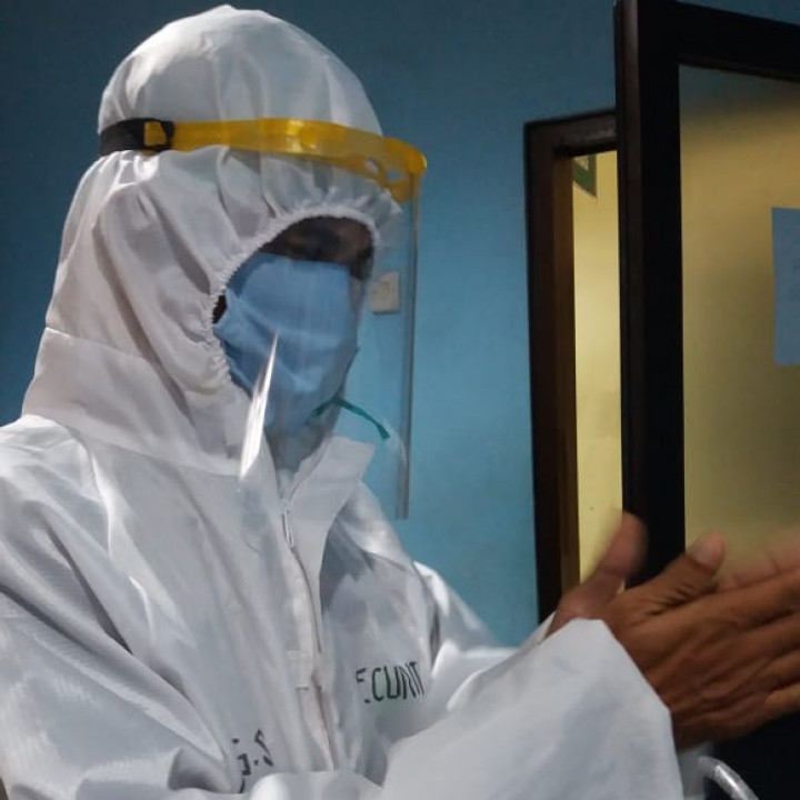 3D Printable Custom Protective Faceshield by Arief Santoso Setiawan