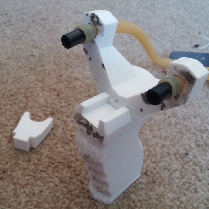 3D Printable Modular Sling Bow/Slingshot by Mike S