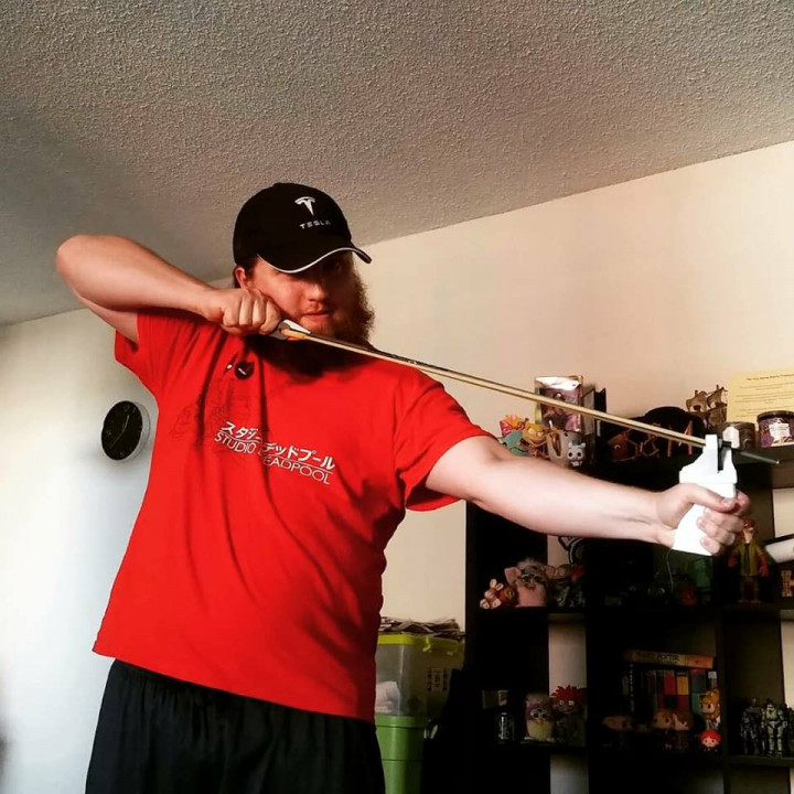 3D Printable Modular Sling Bow/Slingshot by Mike S