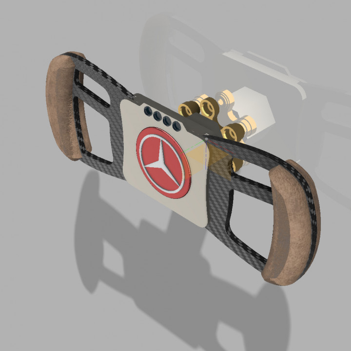 3D Printable Logitech g29 F1 wheel mod by Jack Richardson